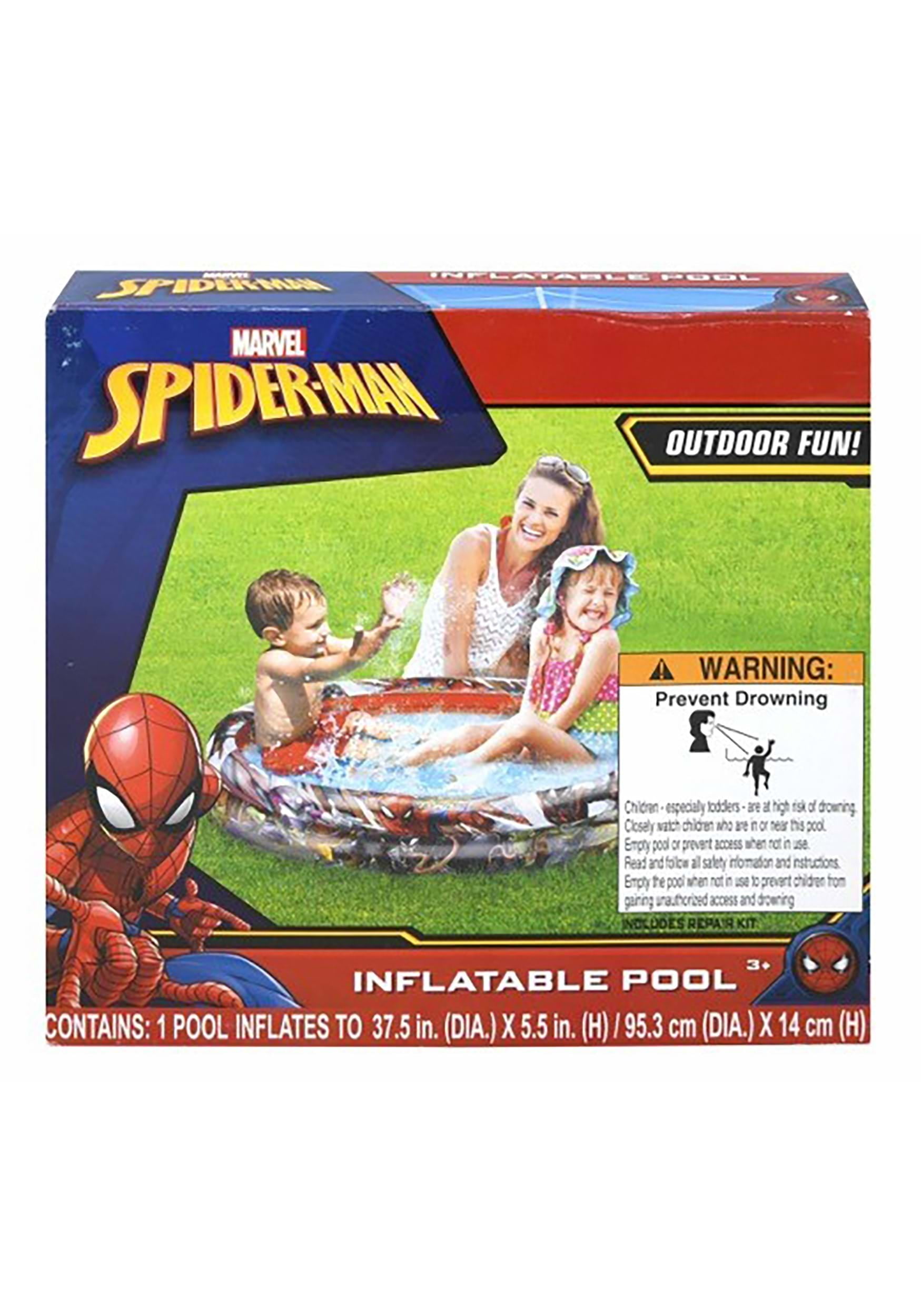 Spiderman 2-Ring Inflatable Pool - Walmart.com