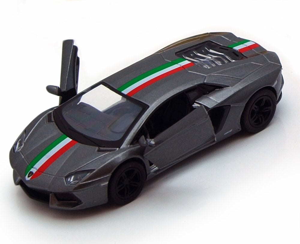 Lamborghini Aventador LP700-4 Hard Top, Black - Kinsmart 5355DF - 1/38 ...