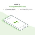 UpRight GO-2 Posture Corrector Trainer, Slouch Alert Device, App ...