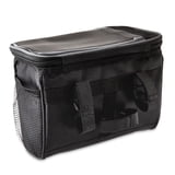 Ozark Trail Bicycle Handlebar Cooler Bag with Smartphone Pocket, Black ...