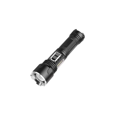 Xinxinyy USB COB Flashlight Powerful Torch Outdoors Aluminum Portable ...