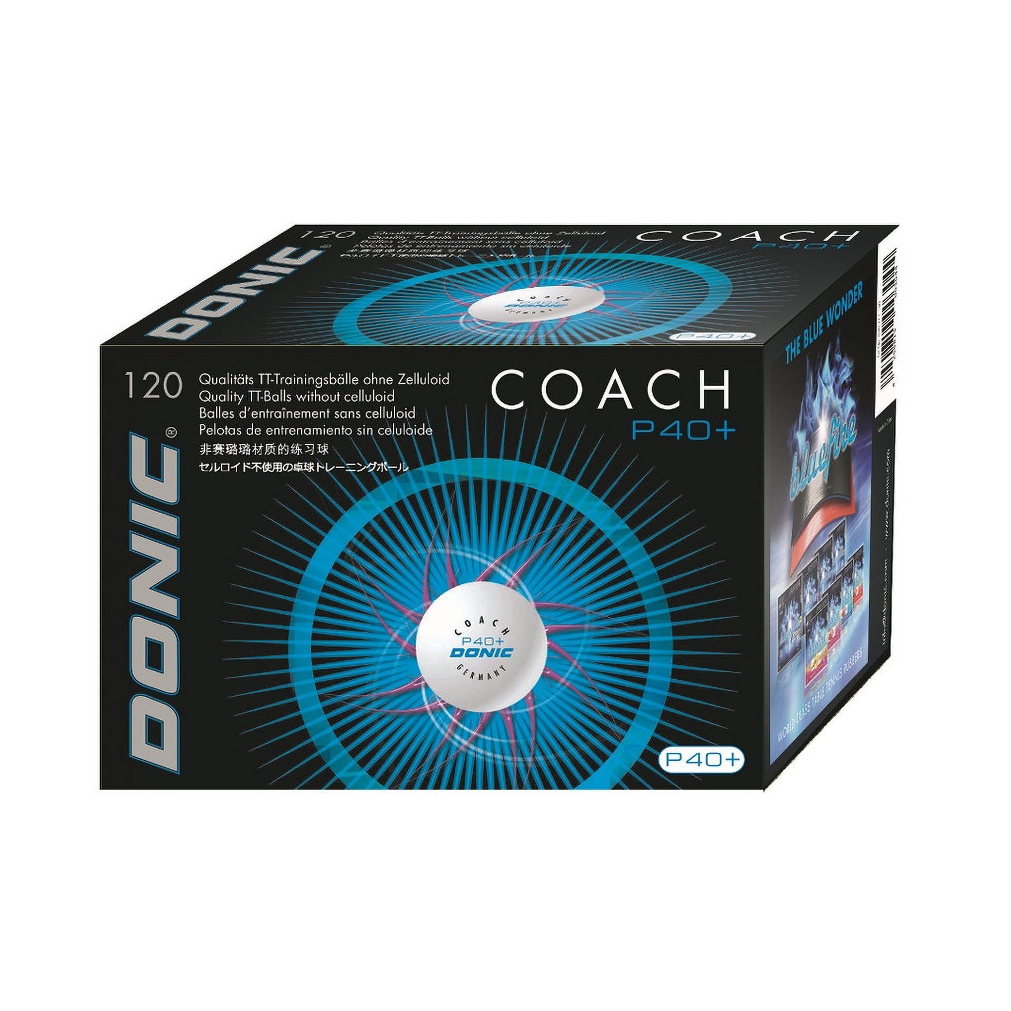 Click here for Balls Donic P40+Poly Coa 2** White(120) prices
