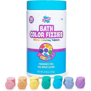 Crayola Bath Fizzies - Color your bath- Fizzie art - Walmart.com