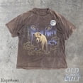 Bear Wildlife Vintage 90s Graphic T Shirt, Retro Forest Moon Animal ...