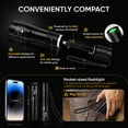PortableOut LED Tactical Flashlight 2000 Lumens Waterproof Mini All ...