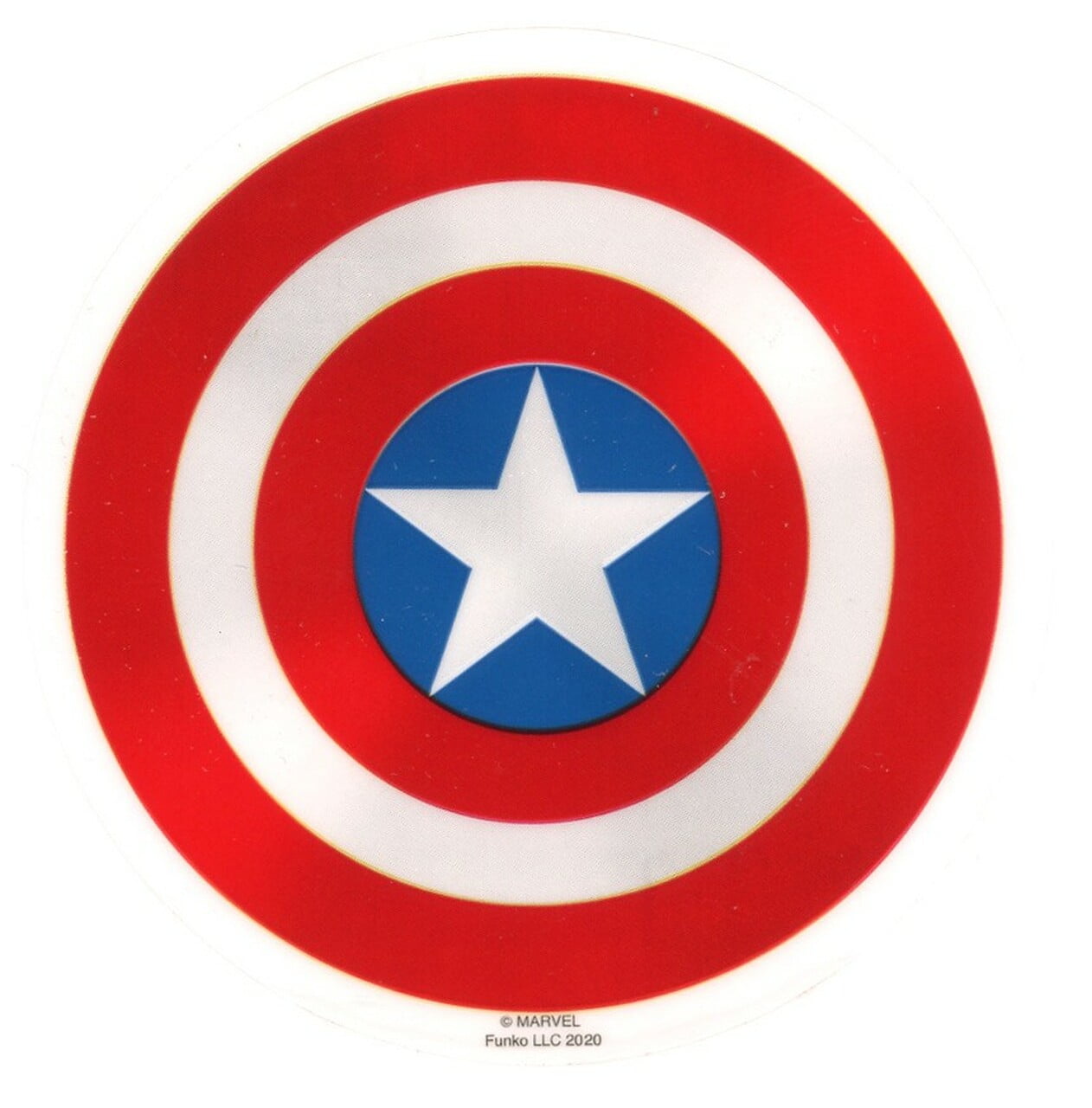 Funko Marvel Captain America Shield Exclusive 3-Inch Sticker - Walmart.com