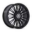 Asanti Black Flow Formed Aluminum Rim AB39 20X12 5X115 C-RED 6MM ...