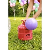 Balloon Time Portable Jumbo Helium Tank Kit, Disposable, Includes 50 ...