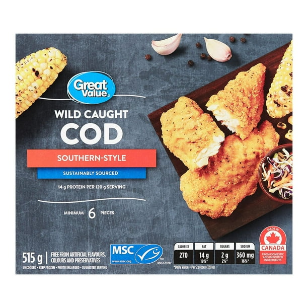 Great Value Southern-Style Cod - Walmart.ca