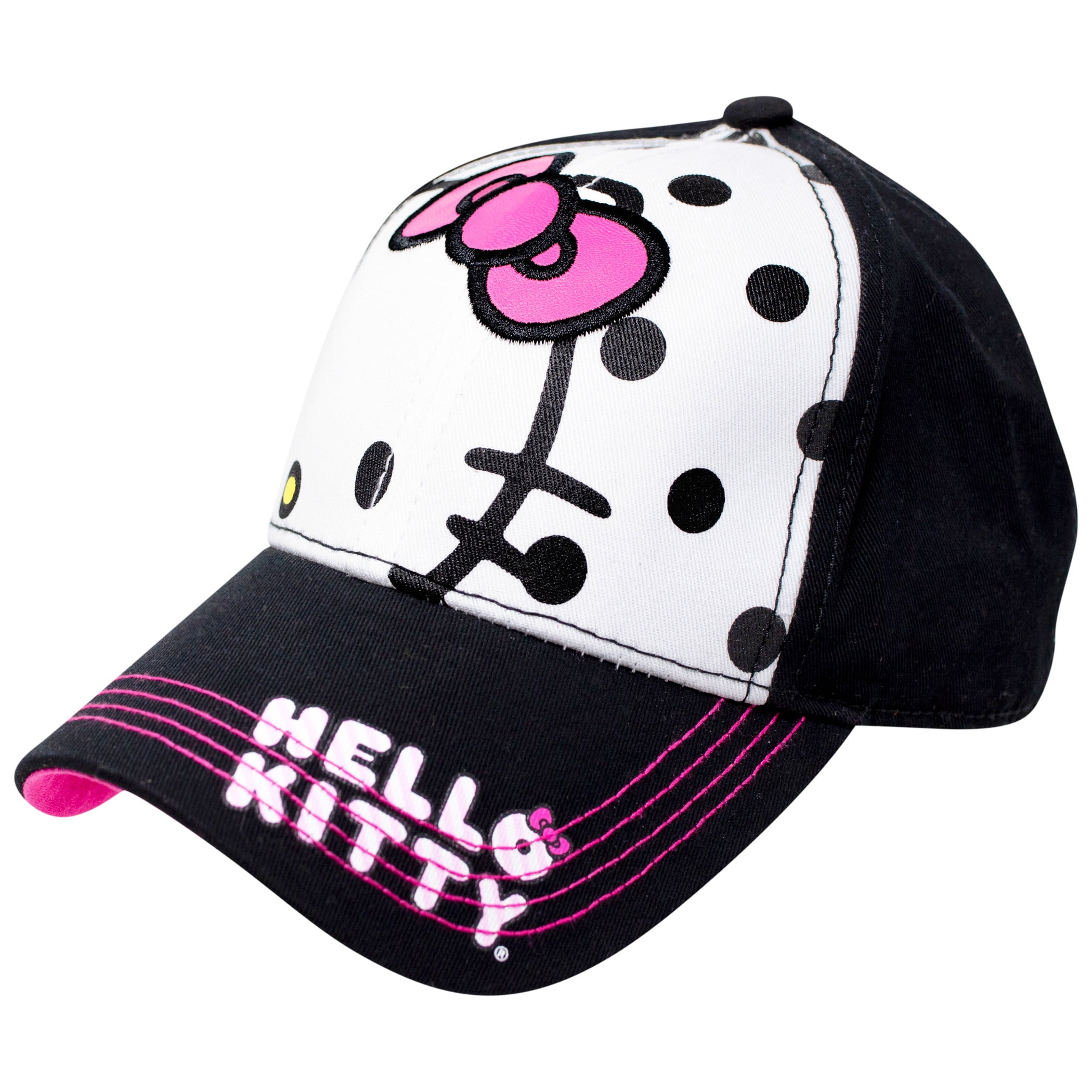 Hello Kitty Polka Dot Women's Snapback Hat - Walmart.com