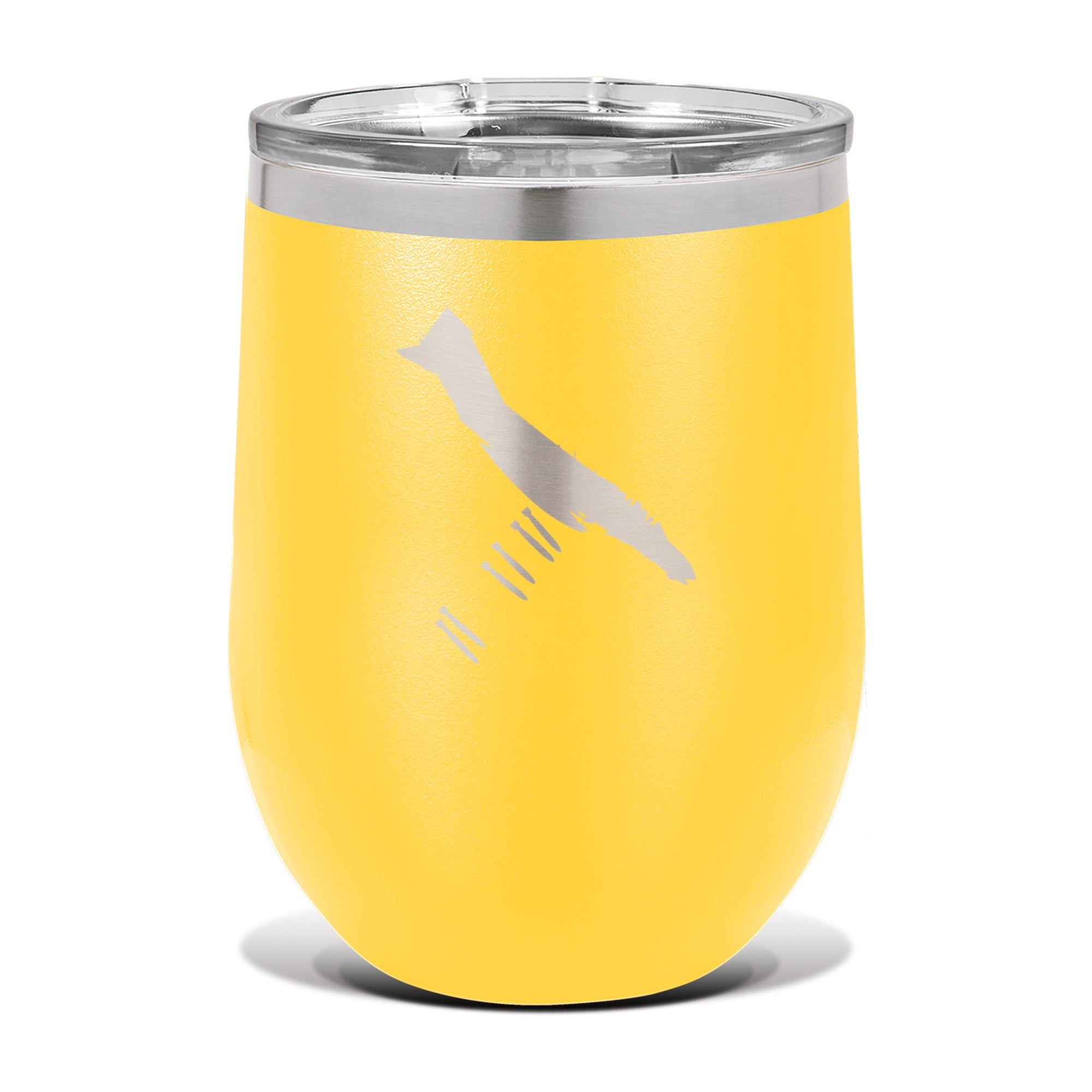 F-4 Phantom Dropping Bombs Wine Tumbler 12 oz - Laser Engraved - Stainless Steel - Vacuum ...
