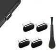 4Pcs Type-C Port Covers for Mobile Accessories Universal Caps with ...