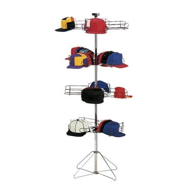 12 Tier Baseball Cap Hat Rack Floor Stand (Cap Tower Display) - Walmart.com