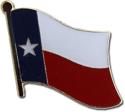 Texas Flag Lapel Pin - Walmart.com