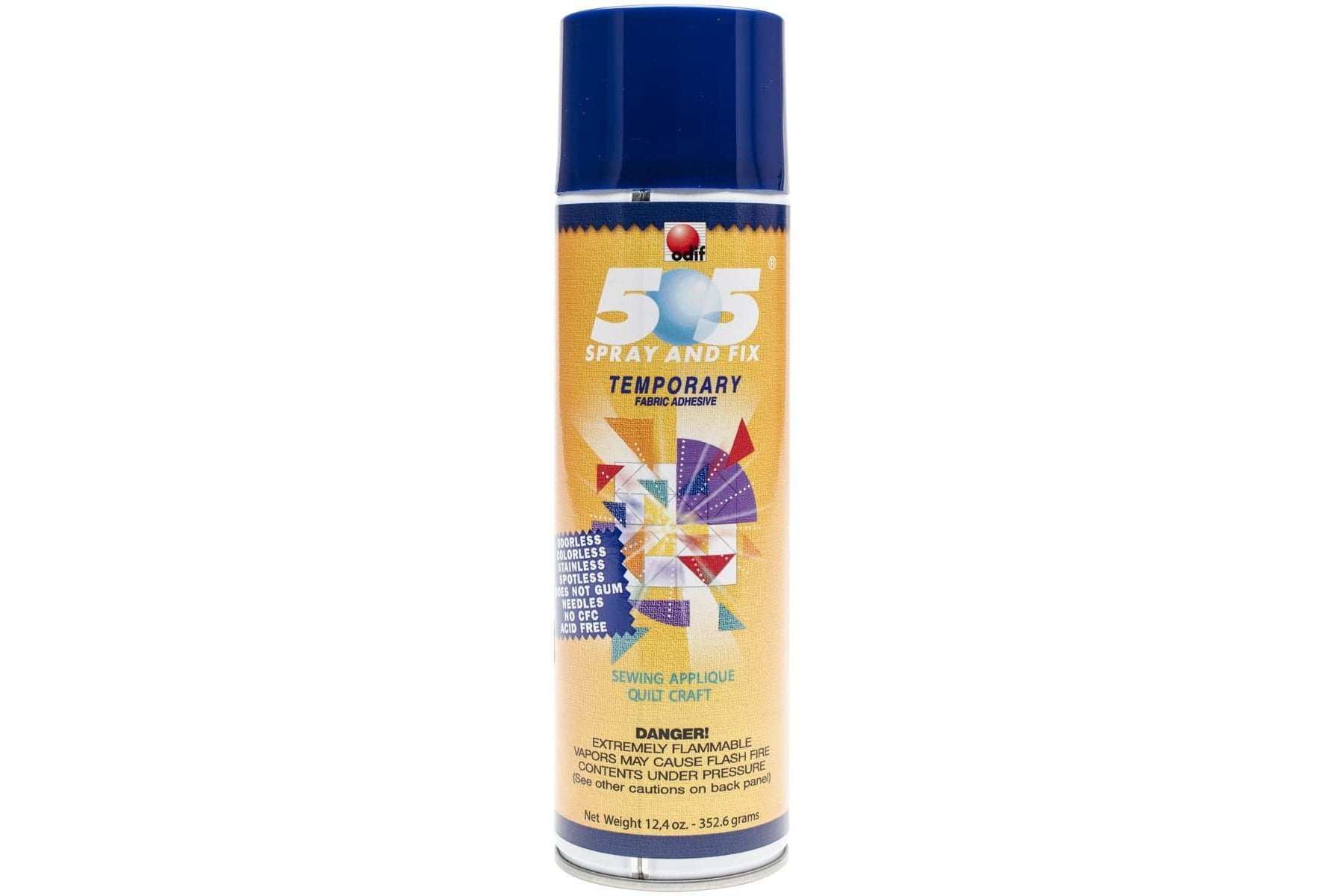 Odif Usa 505 Spray and Fix Temporary Fabric Adhesive, 12.40oz - Walmart.com
