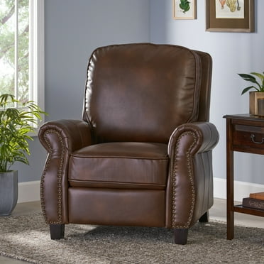 Stylish Scandinavian / European-Styled Swivel Recliner and Ottoman ...