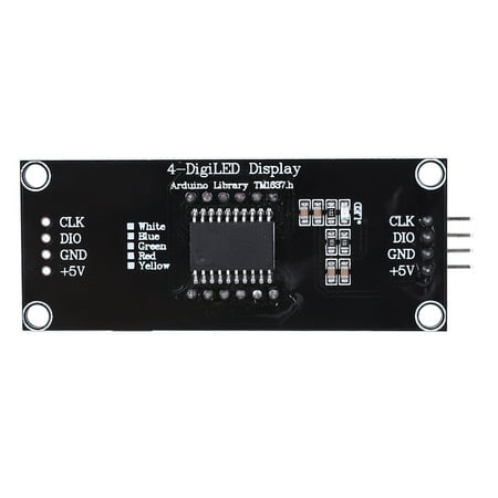 Hilitand 4-Digit Segment LED Display Tube Module 4-Digit 7-Segment For ...