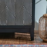Free Shipping! Powell 2-Door Accent Cabinet, Graphite, Modern Storage ...