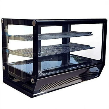 Countertop Refrigerator Display Case with Led lighting - 3 cu.ft ...