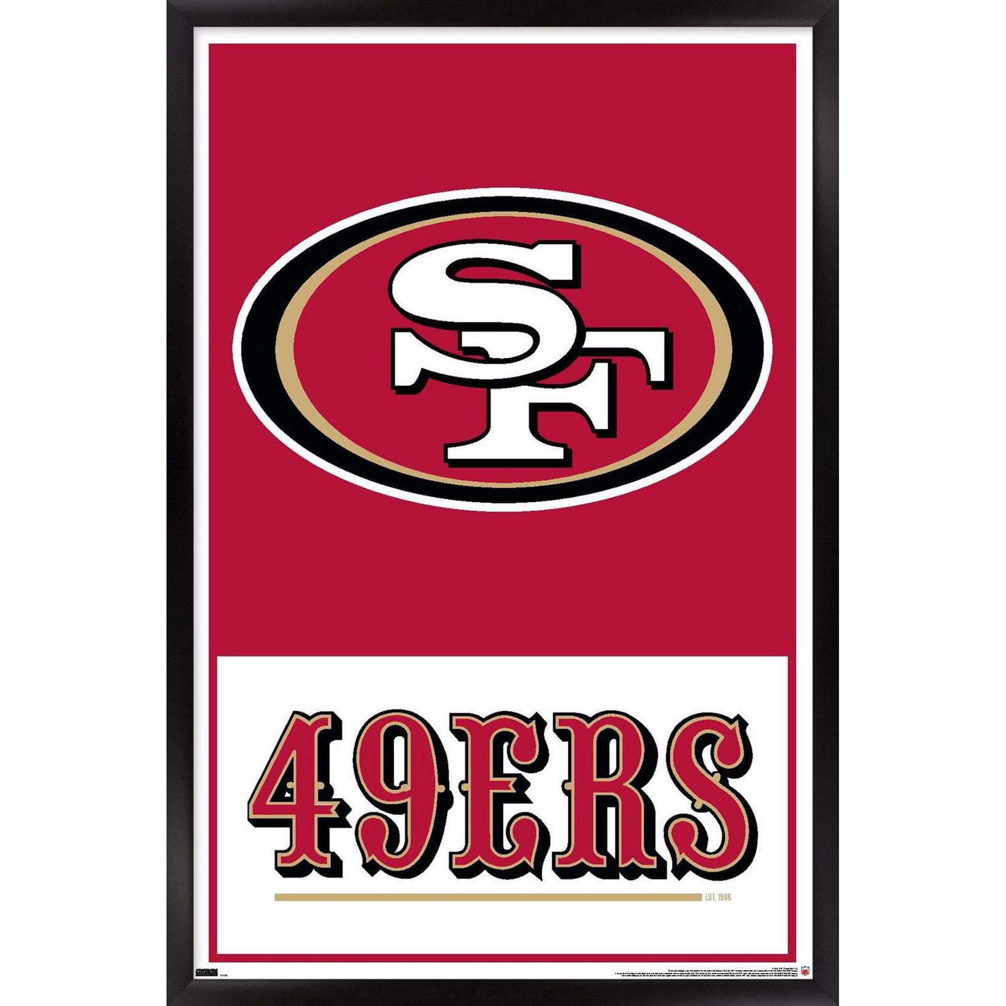 Click here for Trends International Nfl San Francisco 49ers - Log... prices