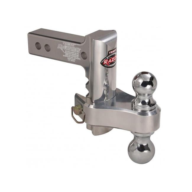 Trimax Locks - Wyers Products 6 in. Pin & Clip Aluminum Drop Hitch-Dual ...