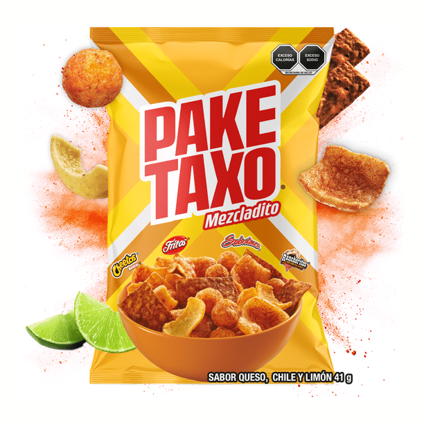 Botana surtida Paketaxo mezcladito sabor chile limón y queso 41 g ...