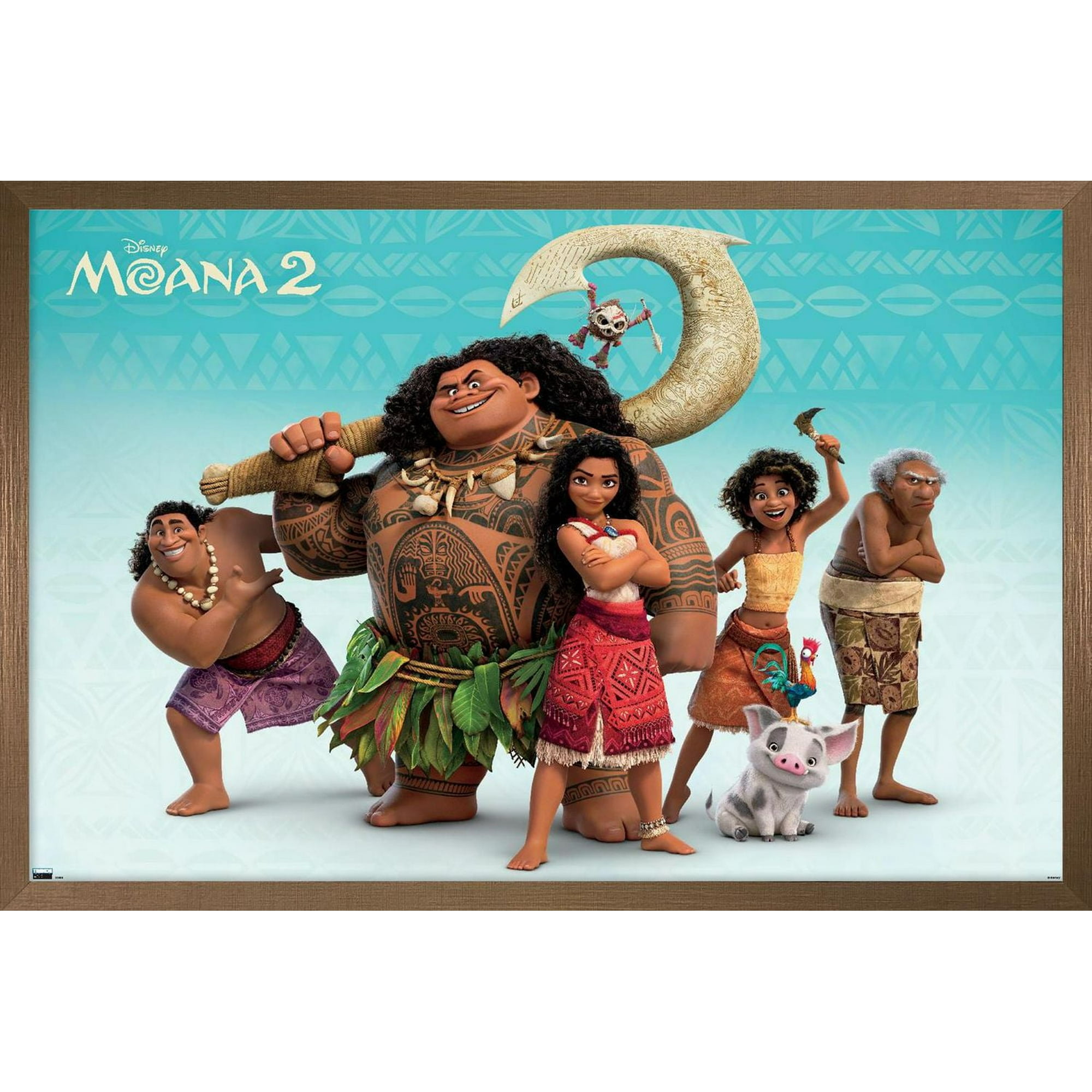 Click here for Trends International Disney Moana 2 - Group Wall P... prices