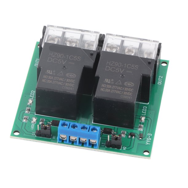 Relay Module,High Power 2 Way Bidirectional Optocoupler Isolation Relay ...