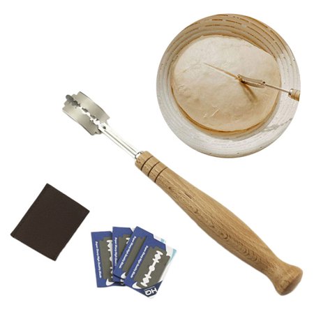 LeKing Bread Cutter Replacable Rotating Curved Bread Toast Slicer Maker ...