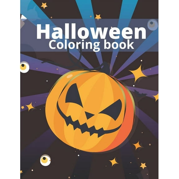 Kat's Classes: Halloween Coloring Book for Kids Age 4-8: See Say Spell ...