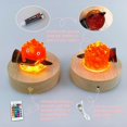 Calcifer Night Light with Remote Control - Multi-Color Adjustable LED ...