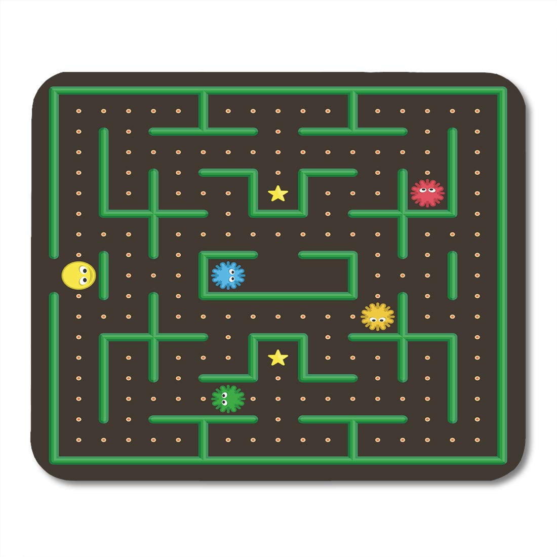 SIDONKU Pac Man Analog Game Ghosts Modern Arcade Video Interface World ...