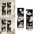 AOOOWER Creative Skeleton Flower Pattern Wall Hanging Tapestry Decors ...