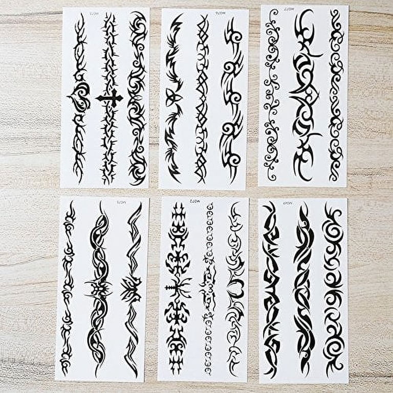 Blue Tribal Tattoos For Men