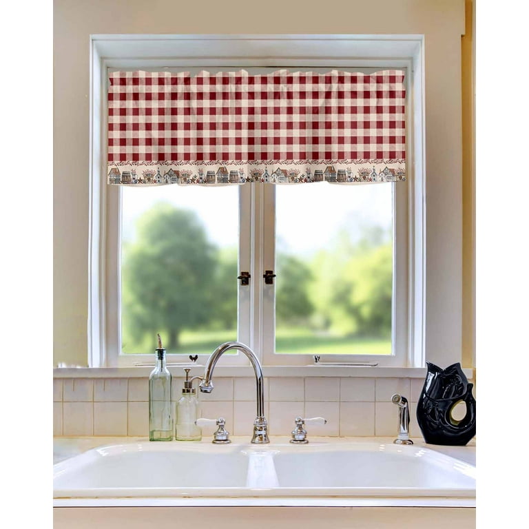 Country Kitchen Valances For Windows Valance Curtain Ideas For Kitchen