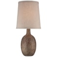 "360 Lighting Chalane Table Lamp, Antique Bronze, Rustic, Hammered ...