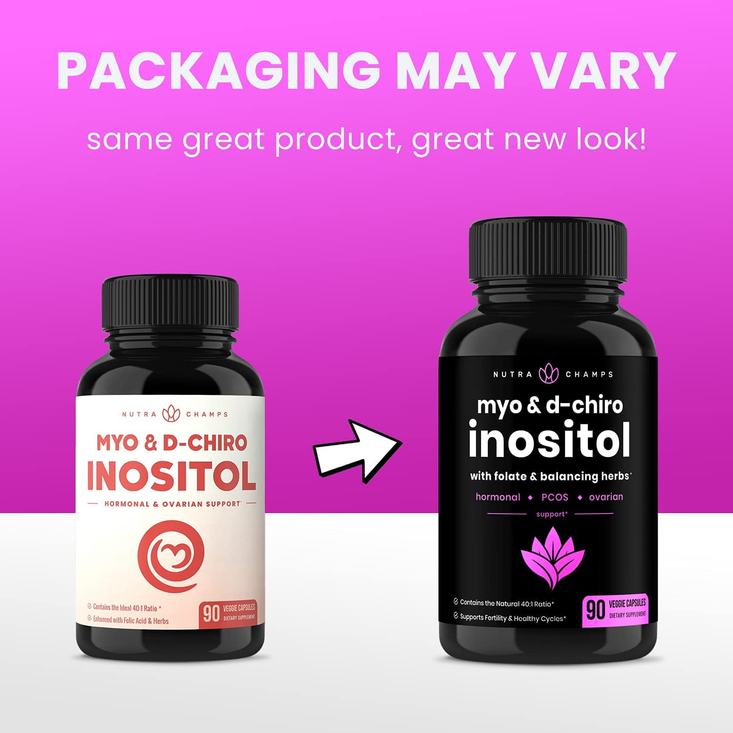 Buy Nutrachamps Myo Inositol And D Chiro Inositol Supplement [40 1 Ratio