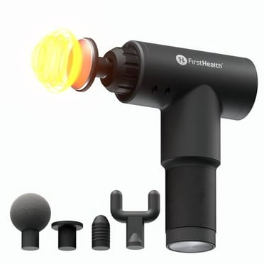 Sealy Dual Head Percussion Handheld Massage Gun, Deep Tissue Relief for ...