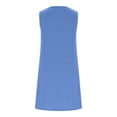 Likimi Toddler Girls Dress Summer Sleeveless Solid Color Crew Neck ...