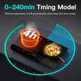 Aobosi 1800W Double Electric Induction Cooktop Stovetop Sensor Touch ...