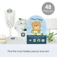 Big Dot of Happiness Baby Boy Teddy Bear - Baby Shower Scavenger Hunt ...