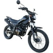 RPS Hawk 250cc Adult Motorcycle Dirt Bike - Sporty Black, Gasoline ...