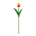 15-Pack Multicolor PU Tulip Artificial Flowers 13.4 Inch for Easter ...
