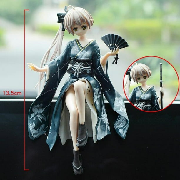 Figura de acción de Anime japonés kasuvano Sora, colección de PVC ...