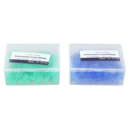 Silicone Color Code Rings, Color Code Rings Safe 200pcs Small Practical ...