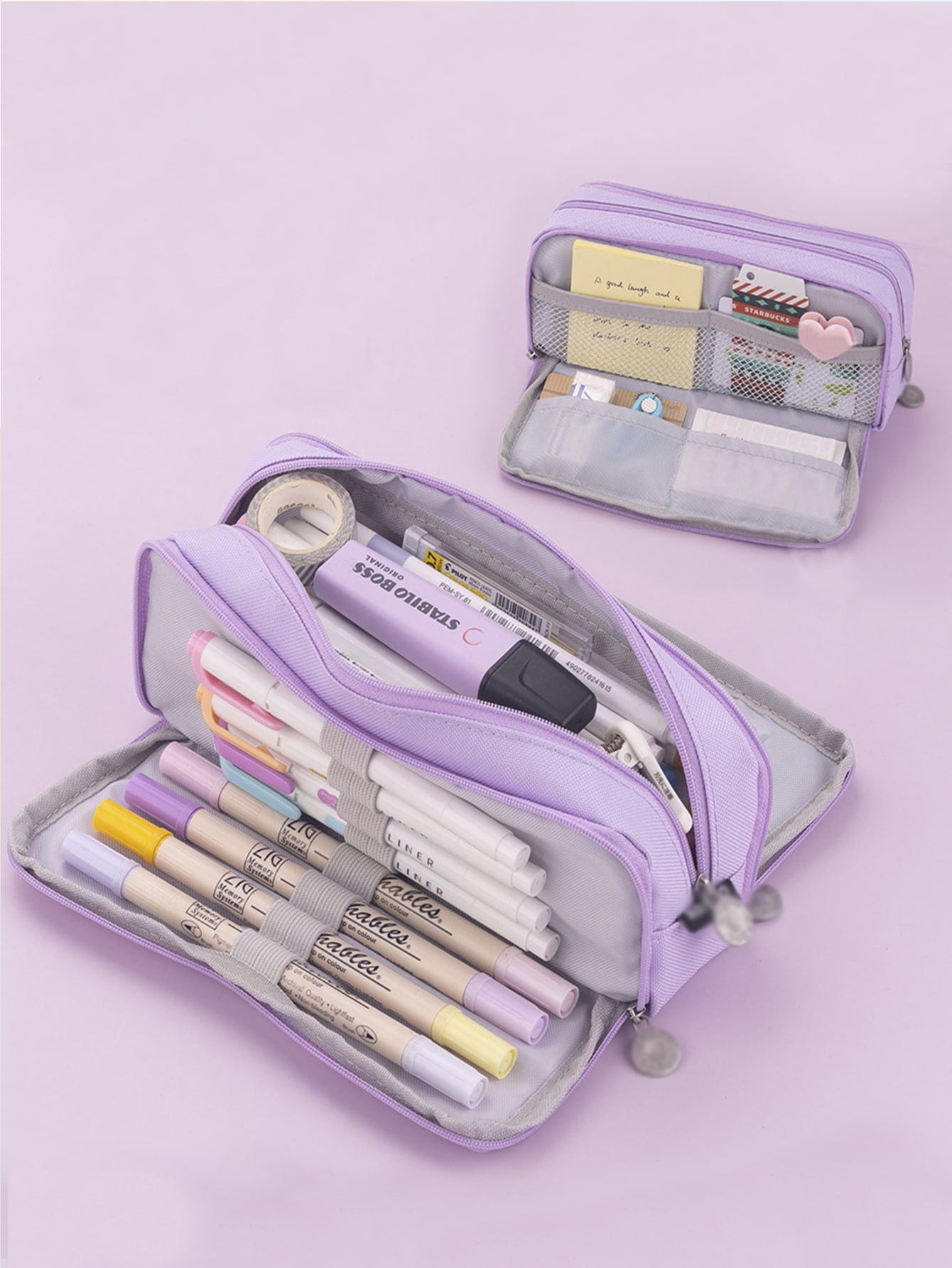 Creative Pencil Case Cute Boy Girl Kawaii Pencil Cases Storage Kids Pen ...