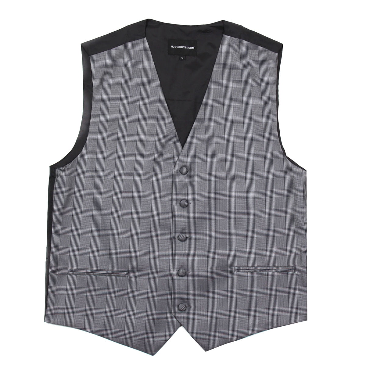 Men's Plaid Dress Vest for Tuxedo and Suit Proms and Weddings - Walmart.com