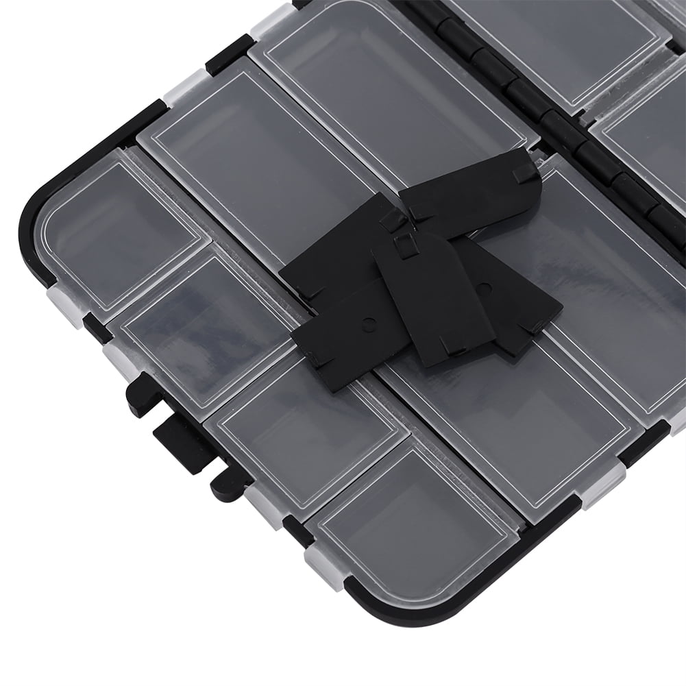 BORDSTRACT 26 Individual Compartments Portable Fishing Baits Box ...