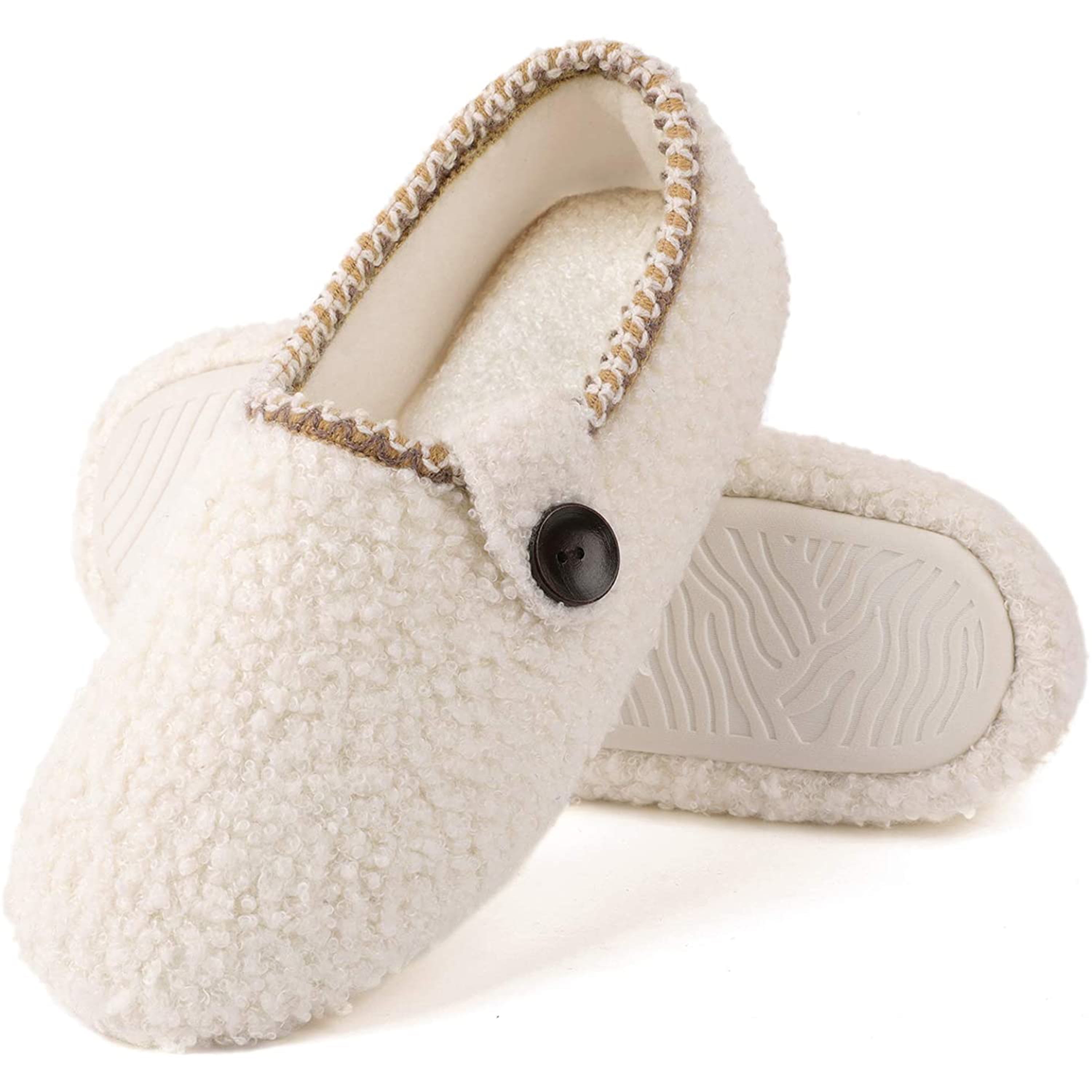 RockDove Women's Brea Button Moc Slipper - Walmart.com