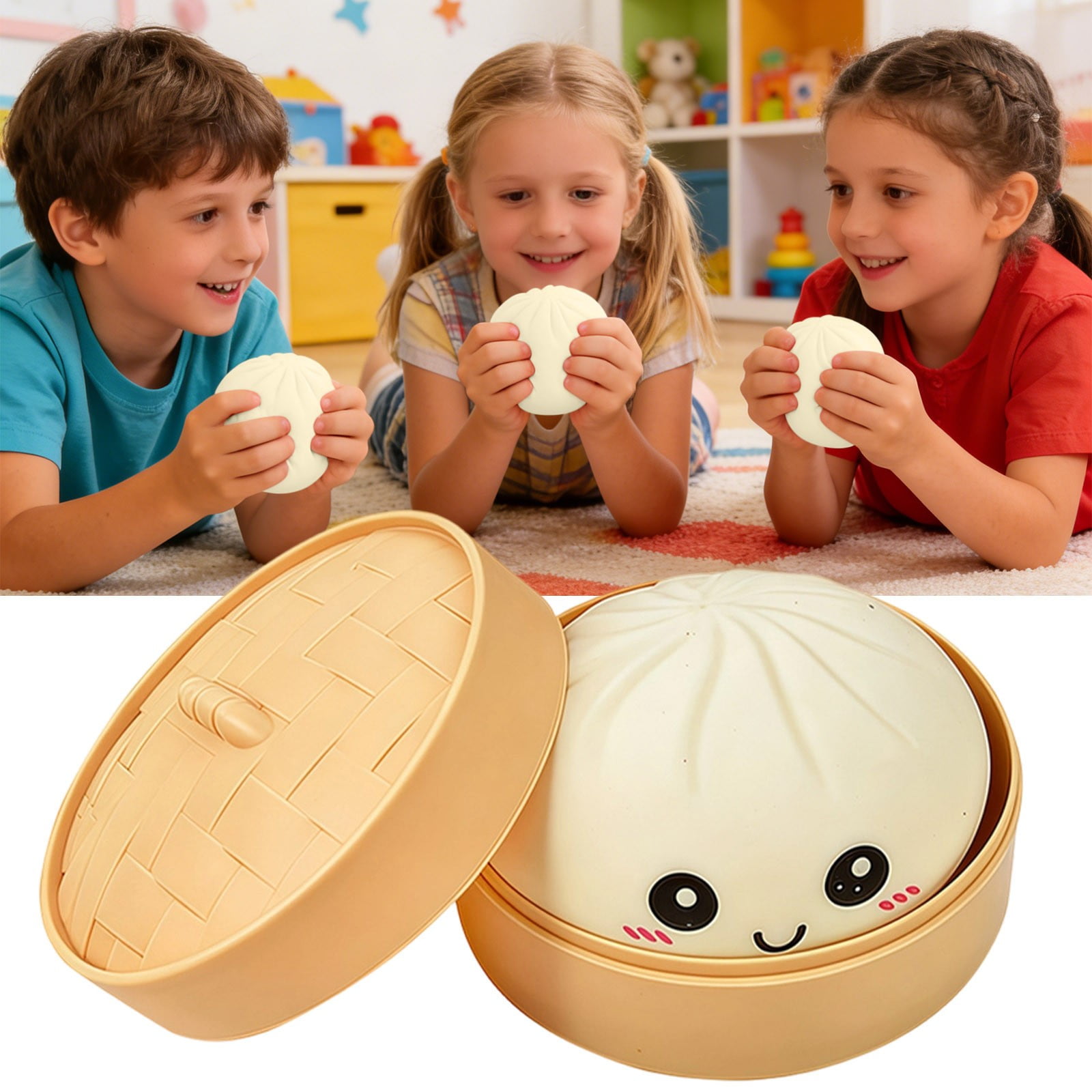 Click here for Eqwljwe Glitter Dumpling  Glitter Dumpling Squishy... prices